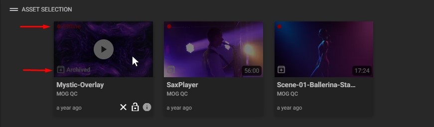 Archiving and Restoring Assets | Docs