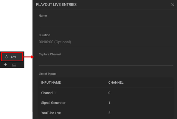 Create a Playlist and Start Broadcasting Immediately | Docs